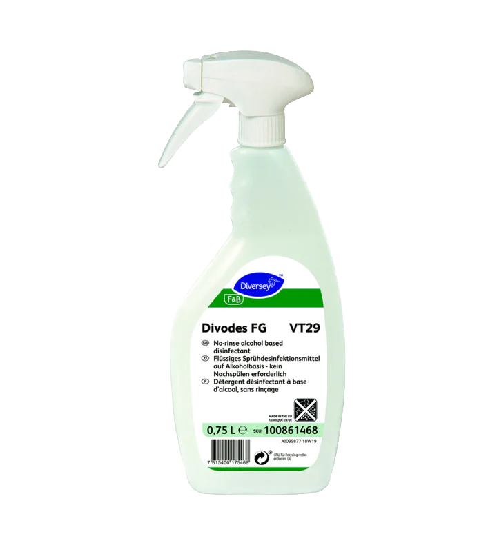 Detergente Desinfectante de Superfícies Alimentares Divodes FG VT29 ...